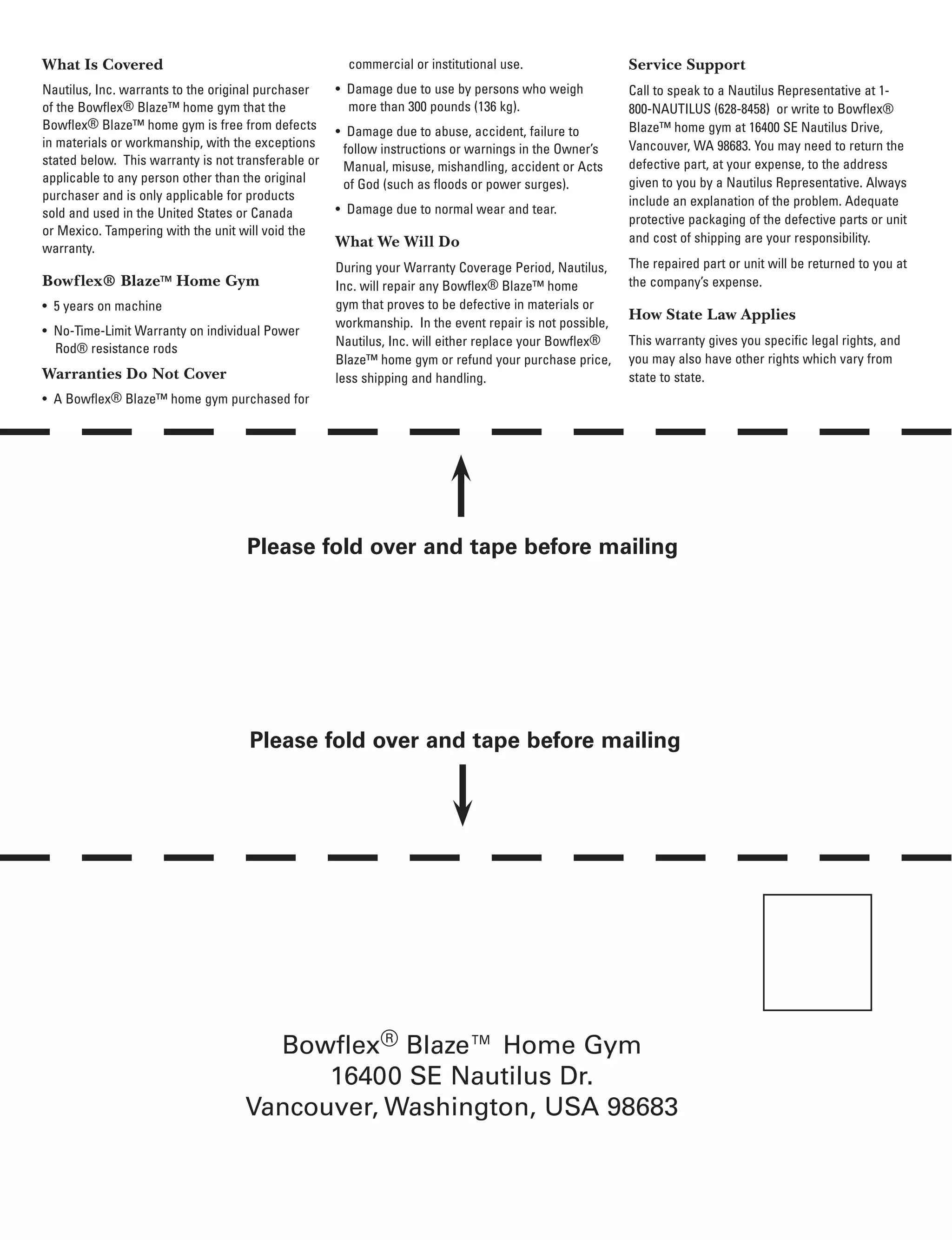Bowflex Blaze Workouts and Manual | PDF