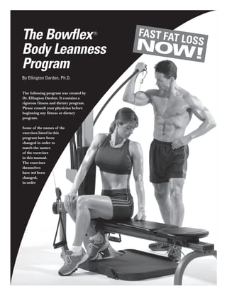 Bowflex Workout Poster