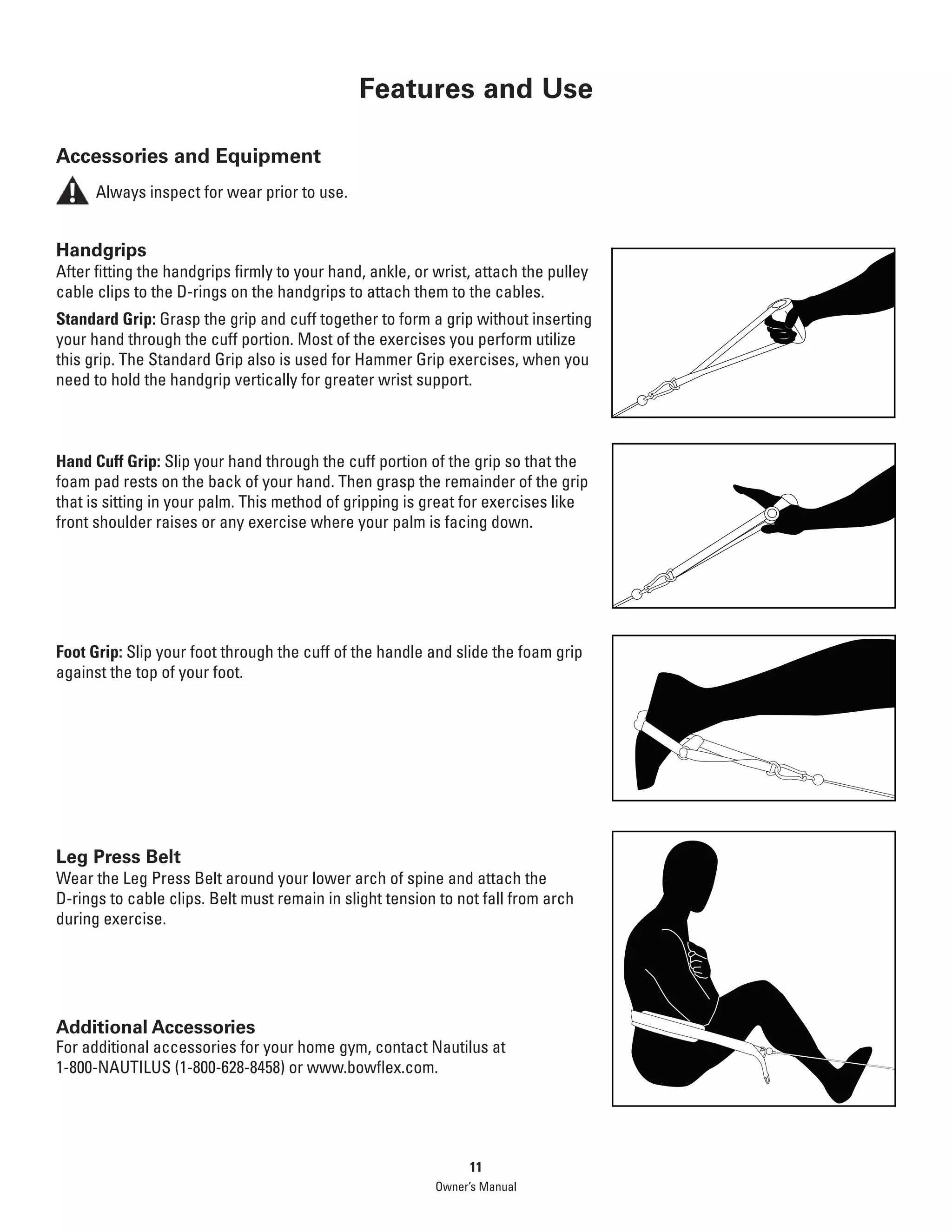 Bowflex PR1000 Home Gym Exercises & Manual | PDF