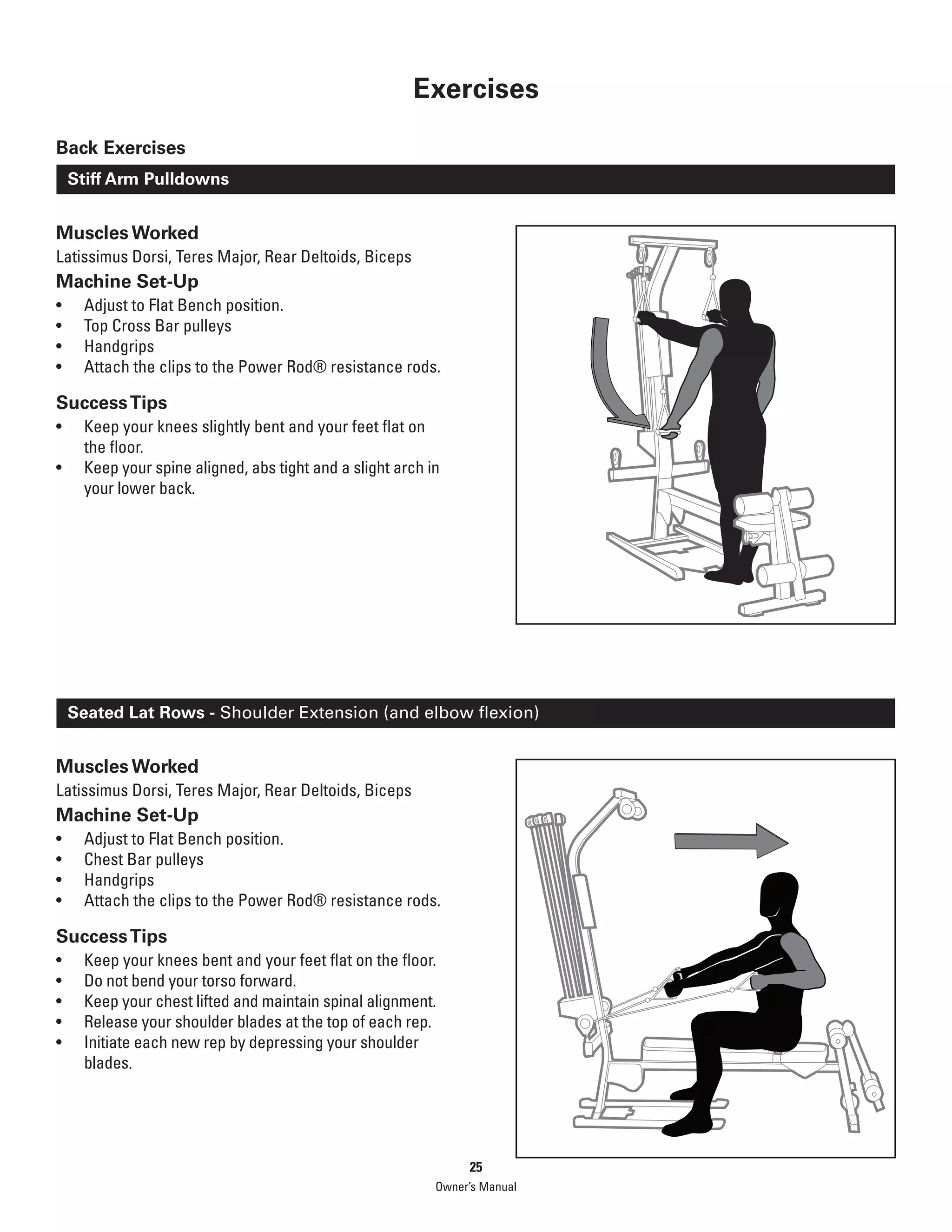 Bowflex PR1000 Home Gym Exercises & Manual | PDF