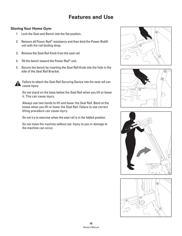 Bowflex PR1000 Home Gym Exercises & Manual | PDF | Fitness and Exercise ...