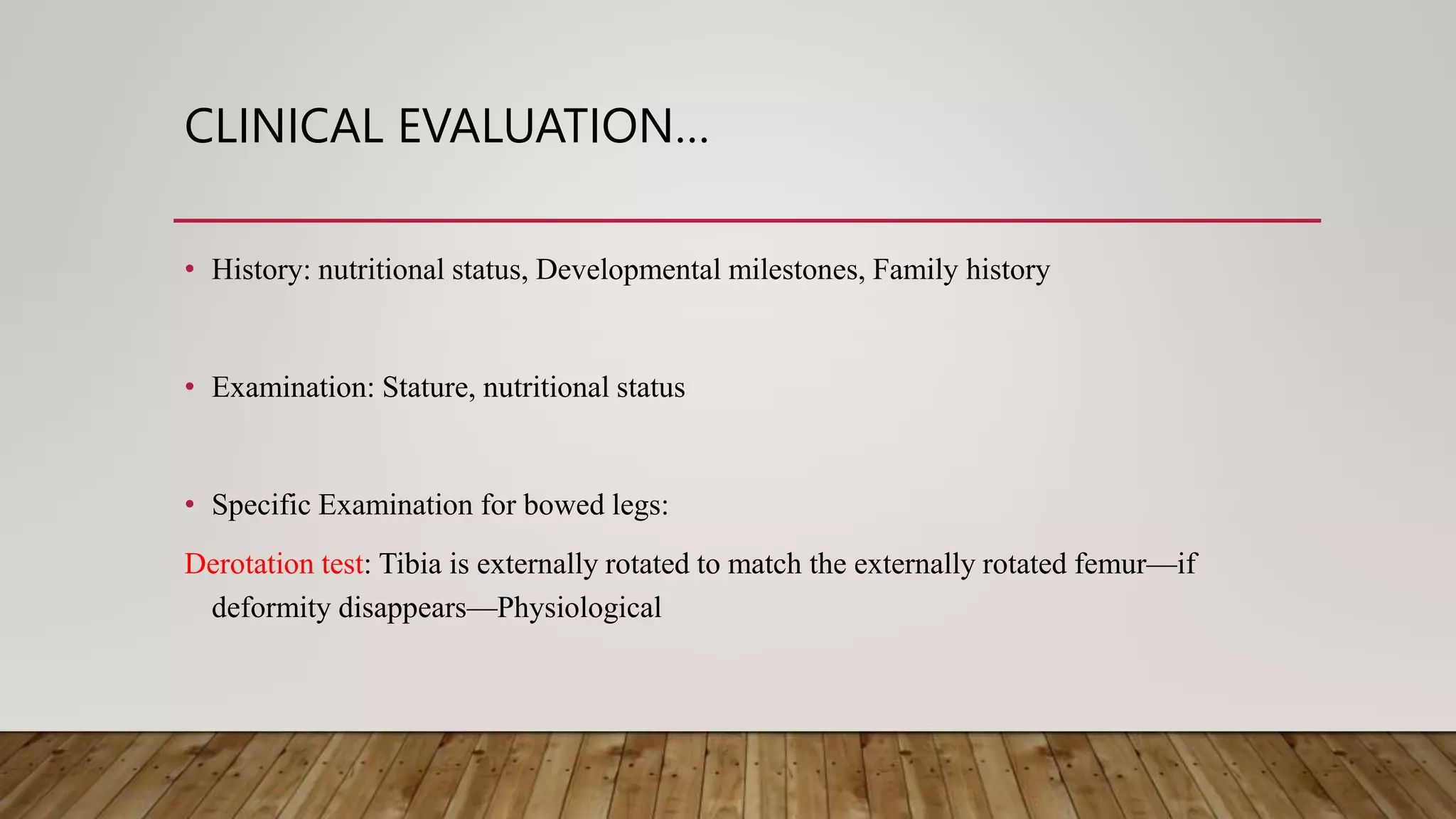 bowing legs.pptx | Bone and Joint Conditions | Diseases and Conditions