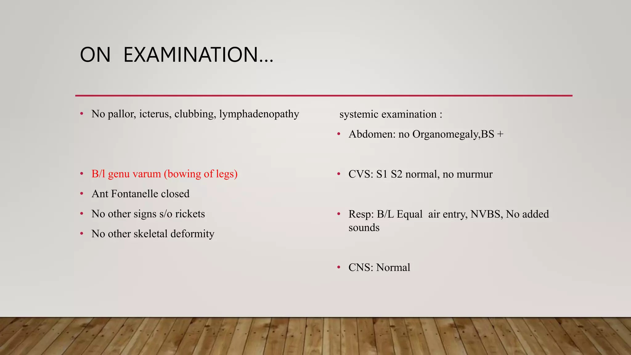 bowing legs.pptx | Bone and Joint Conditions | Diseases and Conditions