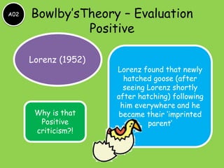Bowlby's theory | PPT