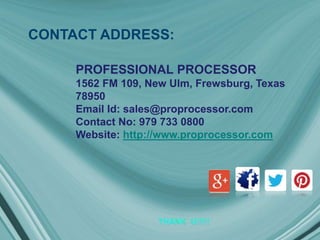 Bowl chopper provided by proprocessor.com