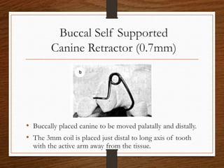 Bows and retractors for Undergraduates | PPTX