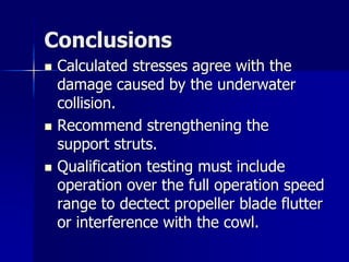 Bow thruster collision | PPT
