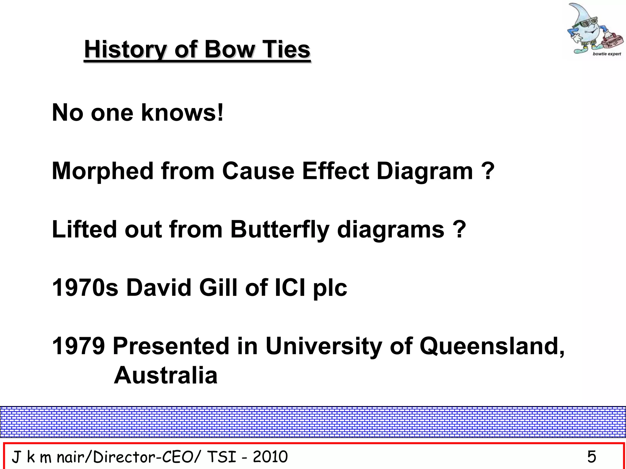 Bow tie concepts training solutions | PDF
