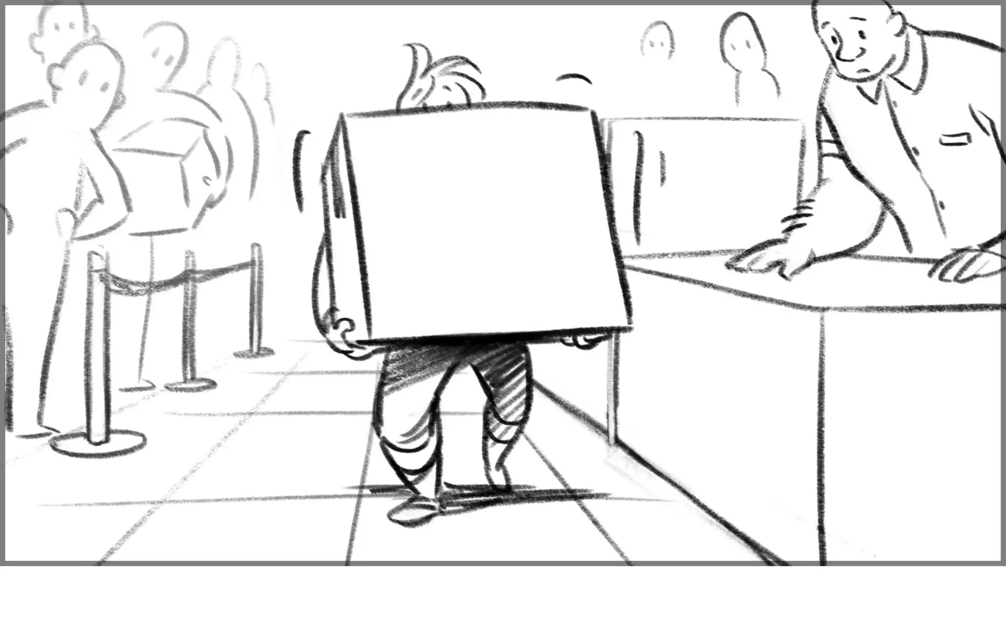 "The Box" Storyboard by Olga Andriyenko | PDF