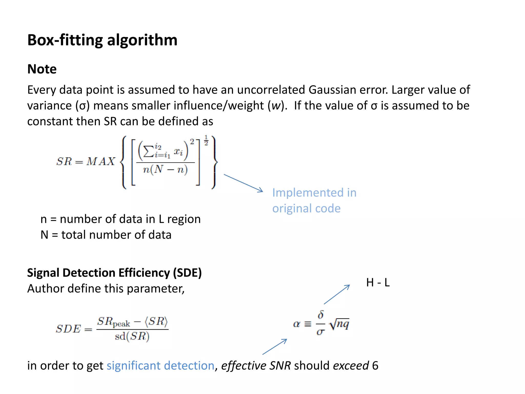 Box Fitting Algorithm Presentation Pdf Technology And Computing