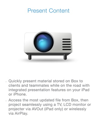 Box for iPad | PDF