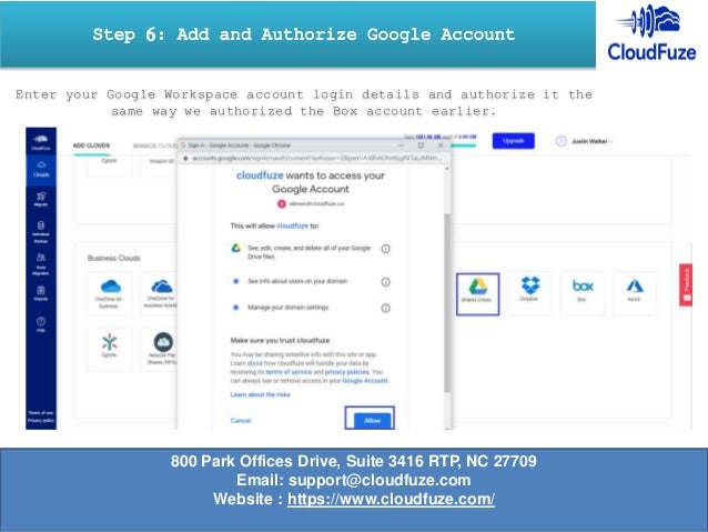 Box to Google Shared Drive Migration | PPT