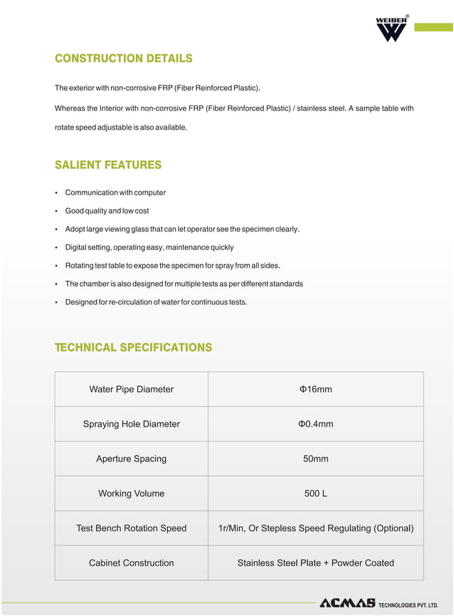 Box rain-test-chamber | PDF | Office Property | Real Estate