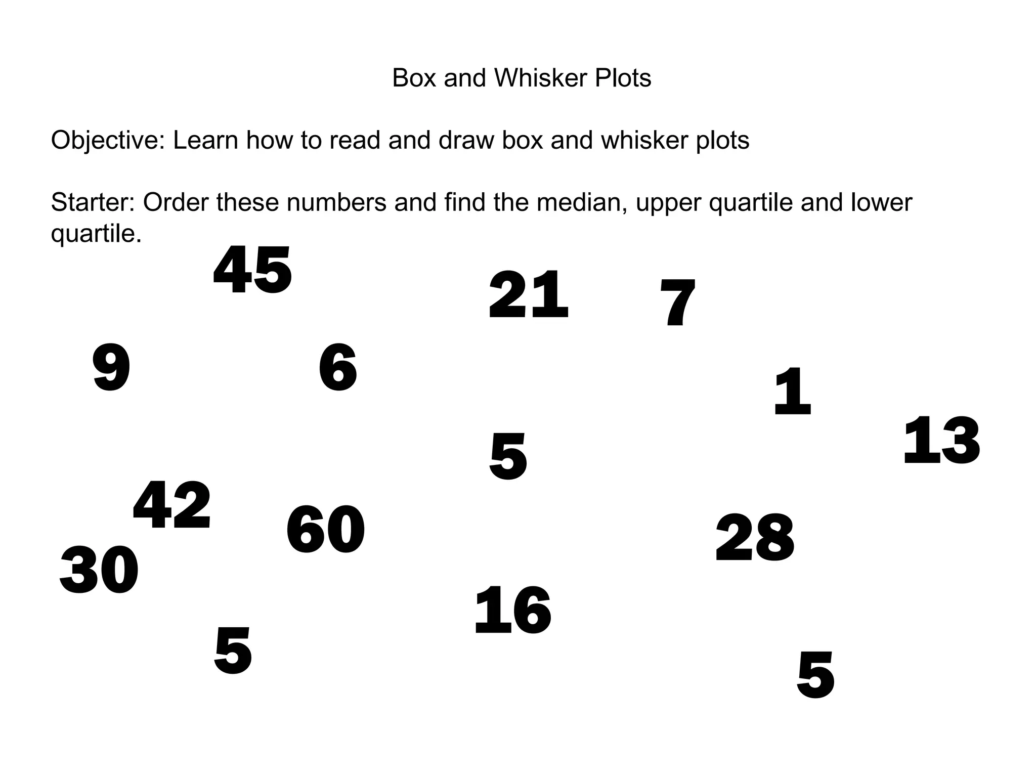 Box and whisker | PPT