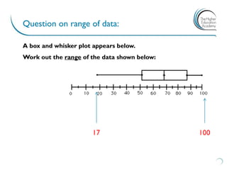 Box and whisker | PPT