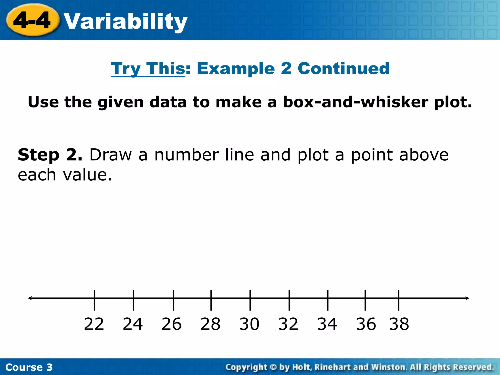 Box And Whisker Plots | PPTX