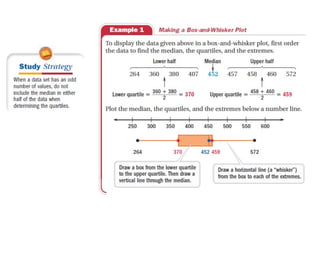 Box and whisker plots | PPT