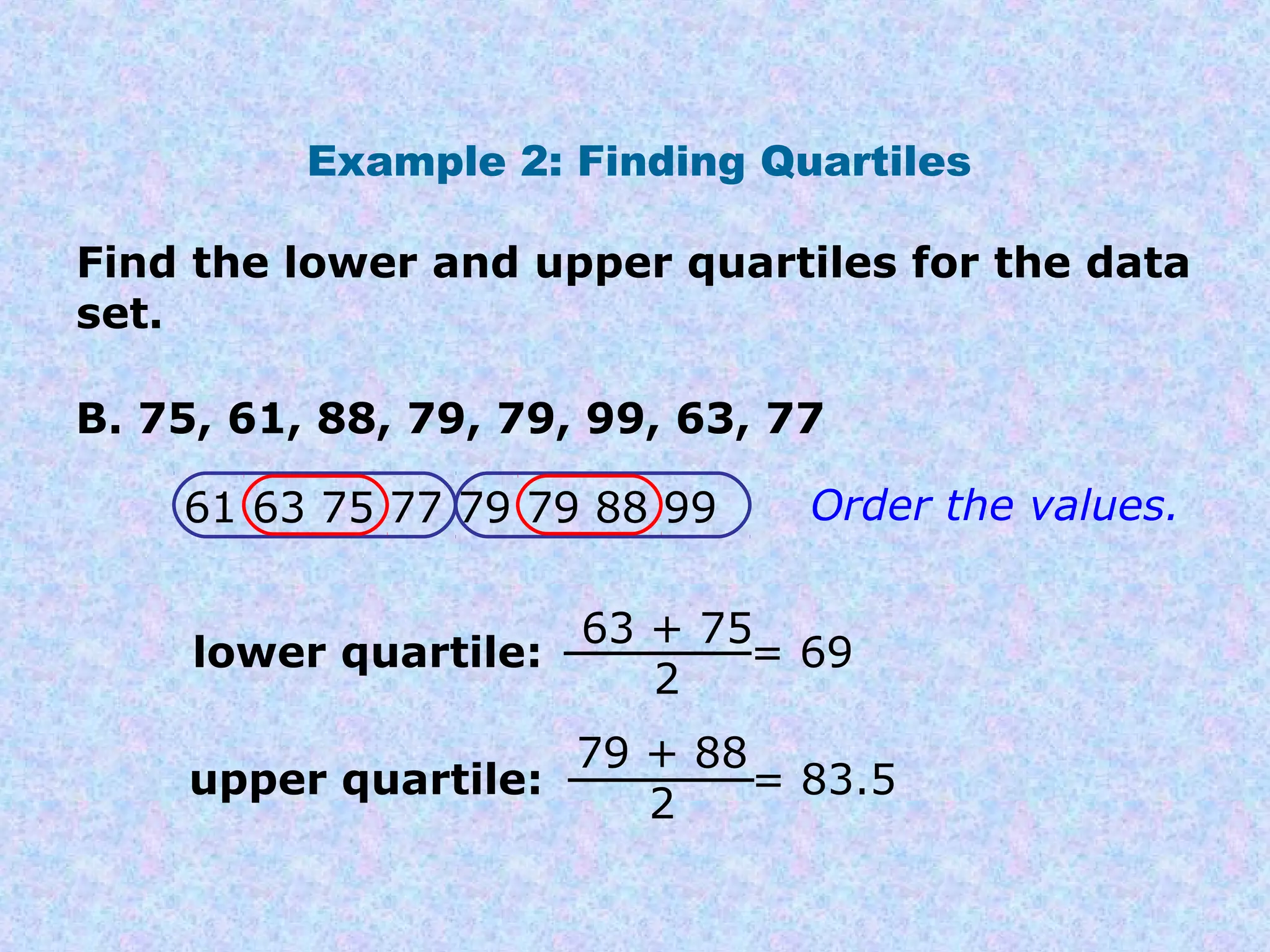 Box and whiskers power point | PPT