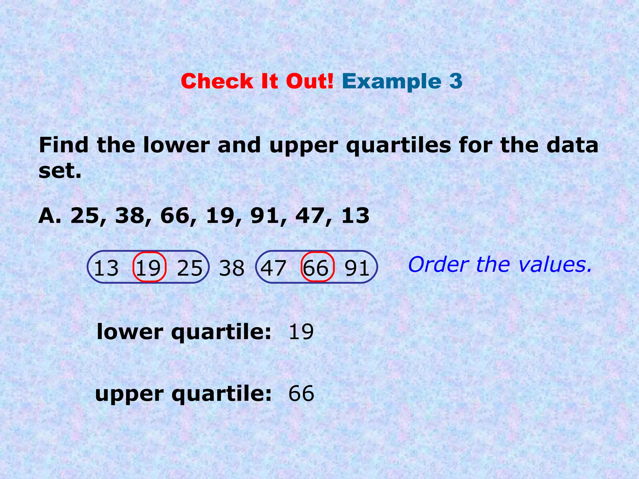 Box and whiskers power point | PPT