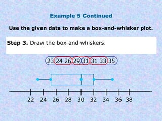 Box and whiskers power point | PPT