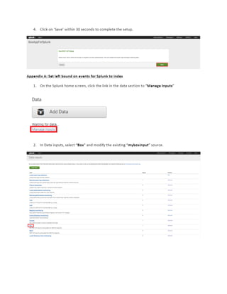 Box app for splunk install guide | PDF