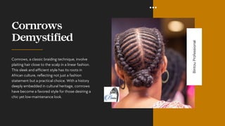 Box braids vs Cornrows | Hair braiding salon near me | PPT