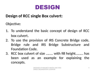 box culvert design and Construction.pptx
