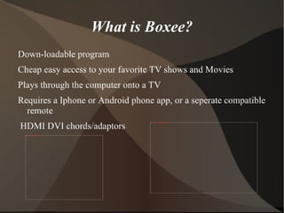 Boxee | PDF
