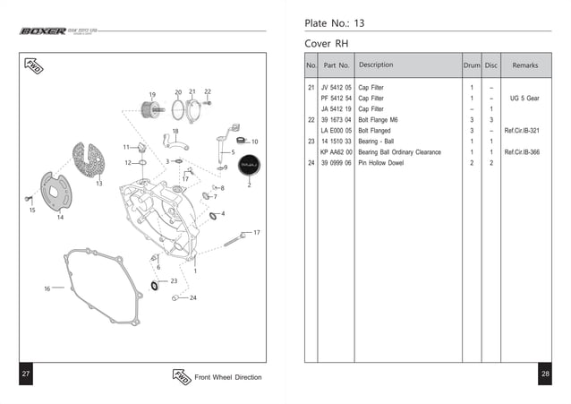 Boxer BM 150 UG 2022.pdf | Auto Parts | Automotive