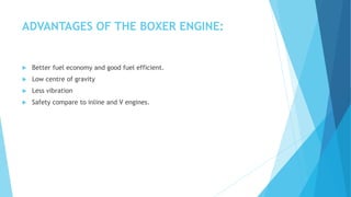 Boxer engine | PPTX