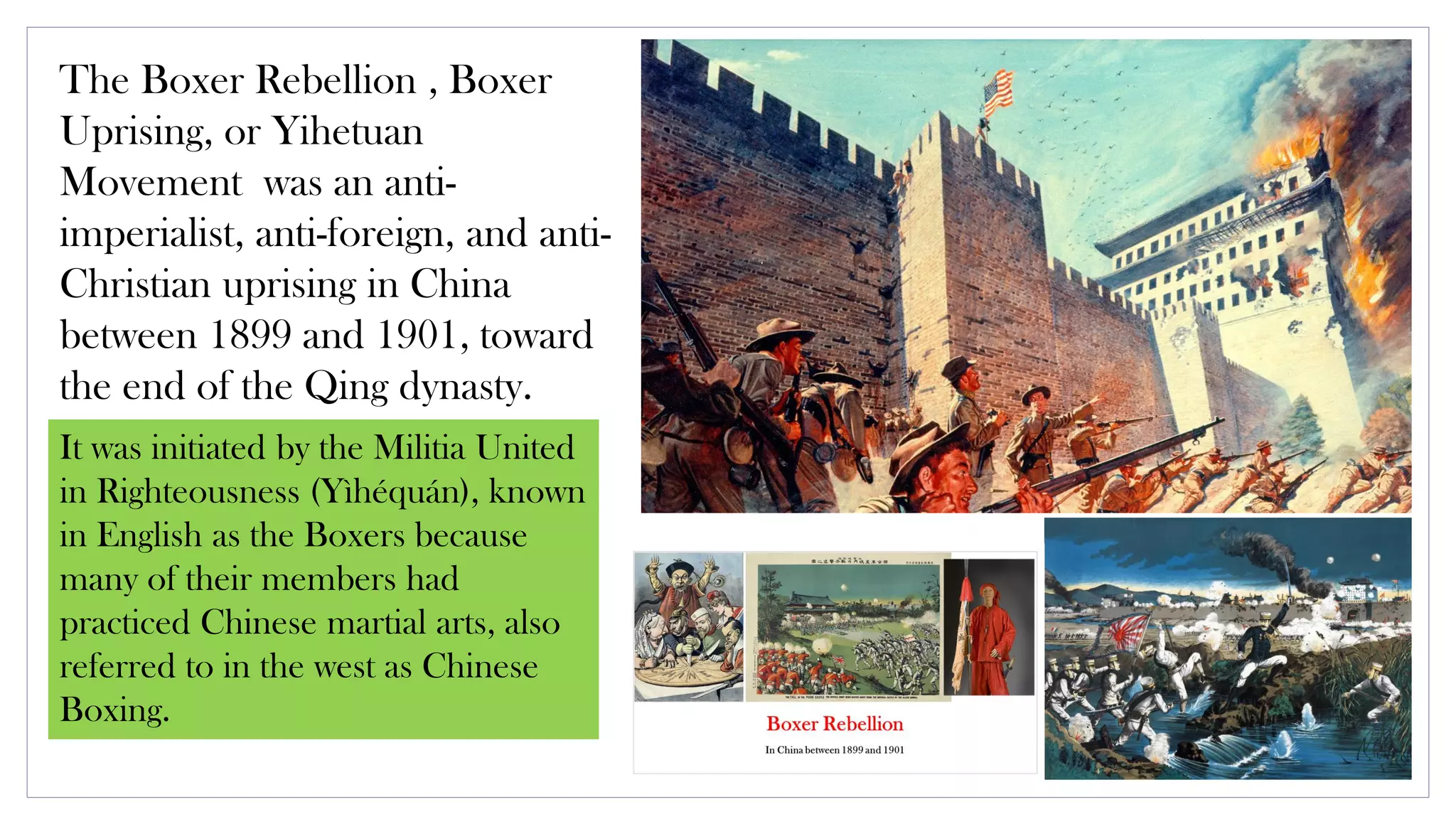 Boxer Rebellion | PDF