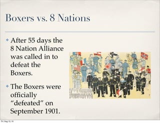 Boxers rebellion | PDF | Boxing | Sports