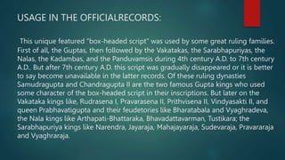 Box Headed Script.pptx | Drawing and Sketching | Arts and Crafts