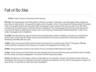 US Media Coverage of the Bo Xilai Scandal | KEY
