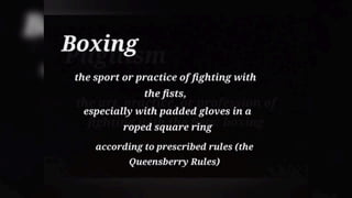 Boxing PPT history and its contributors (2) | PDF