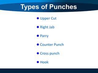 Boxing Punches | PDF