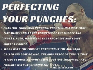 Boxing Single Punch Knockout Techniques | PPT