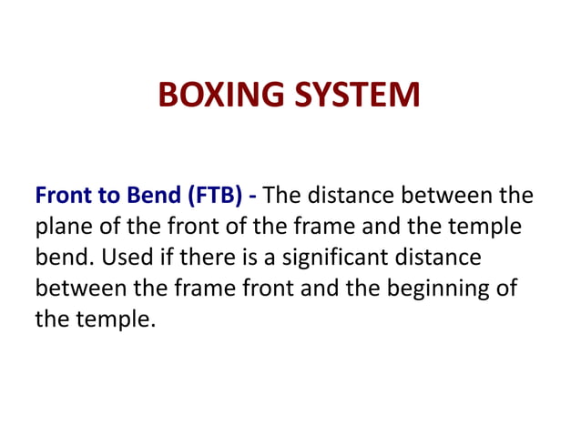 Boxing system | PPT