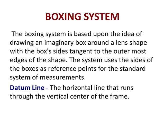 Boxing system | PPT