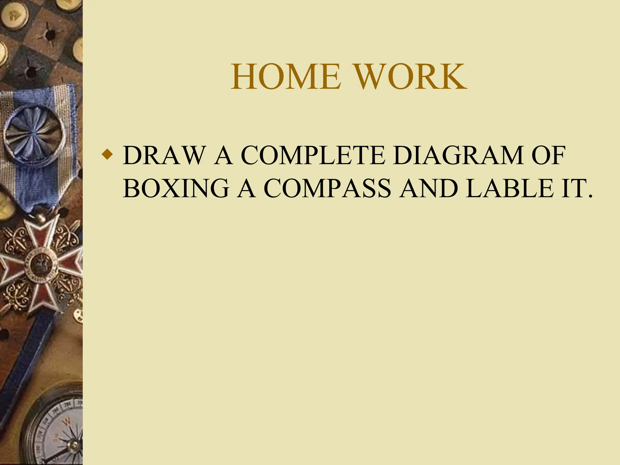 magnetic COMPASS training for navigation.ppt