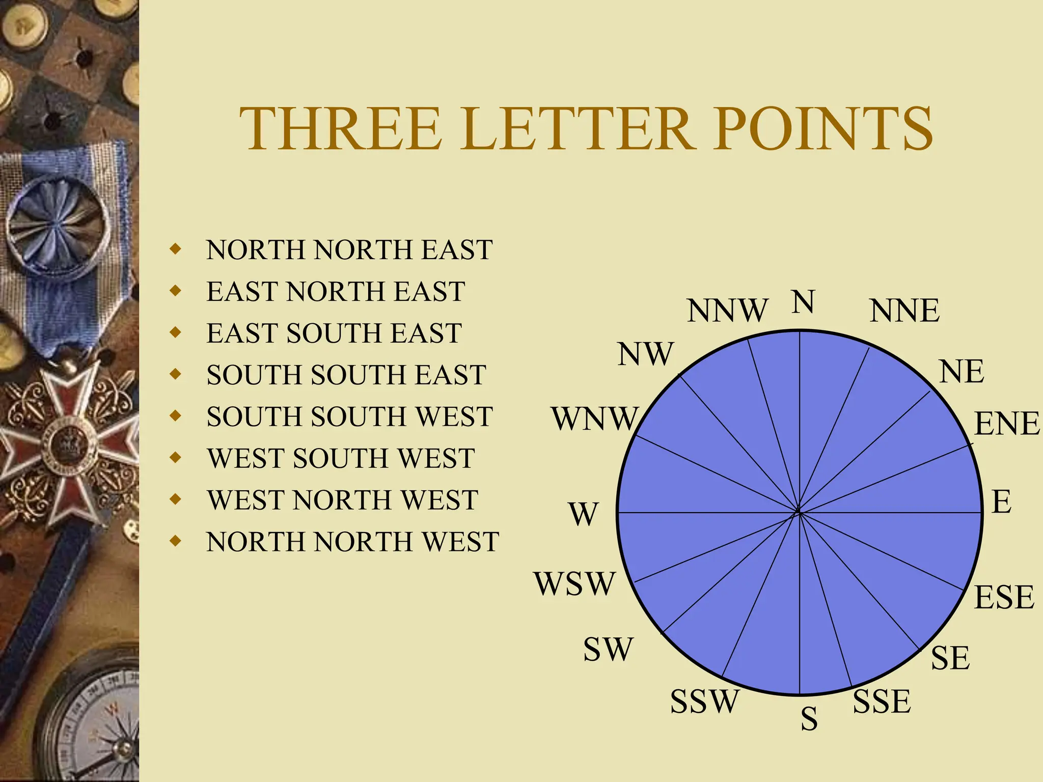 magnetic COMPASS training for navigation.ppt