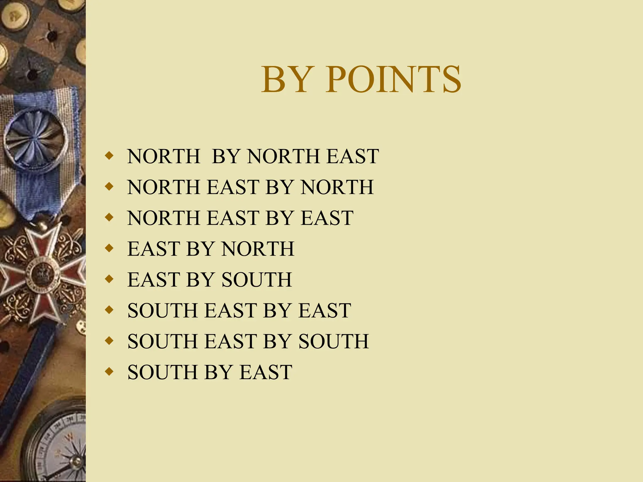 magnetic COMPASS training for navigation.ppt