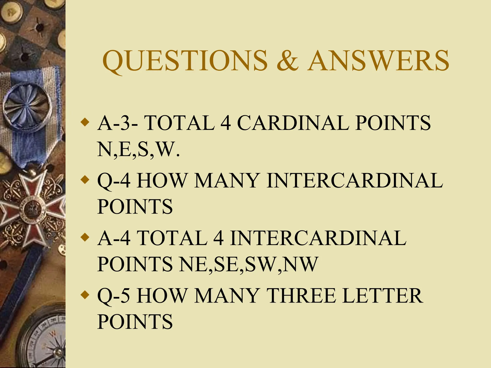 magnetic COMPASS training for navigation.ppt