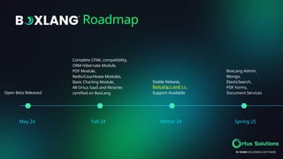BoxLang Last Visionary Licenses opportunity | PPT