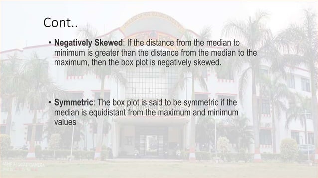 box plot or whisker plot | PPTX | Technology & Computing