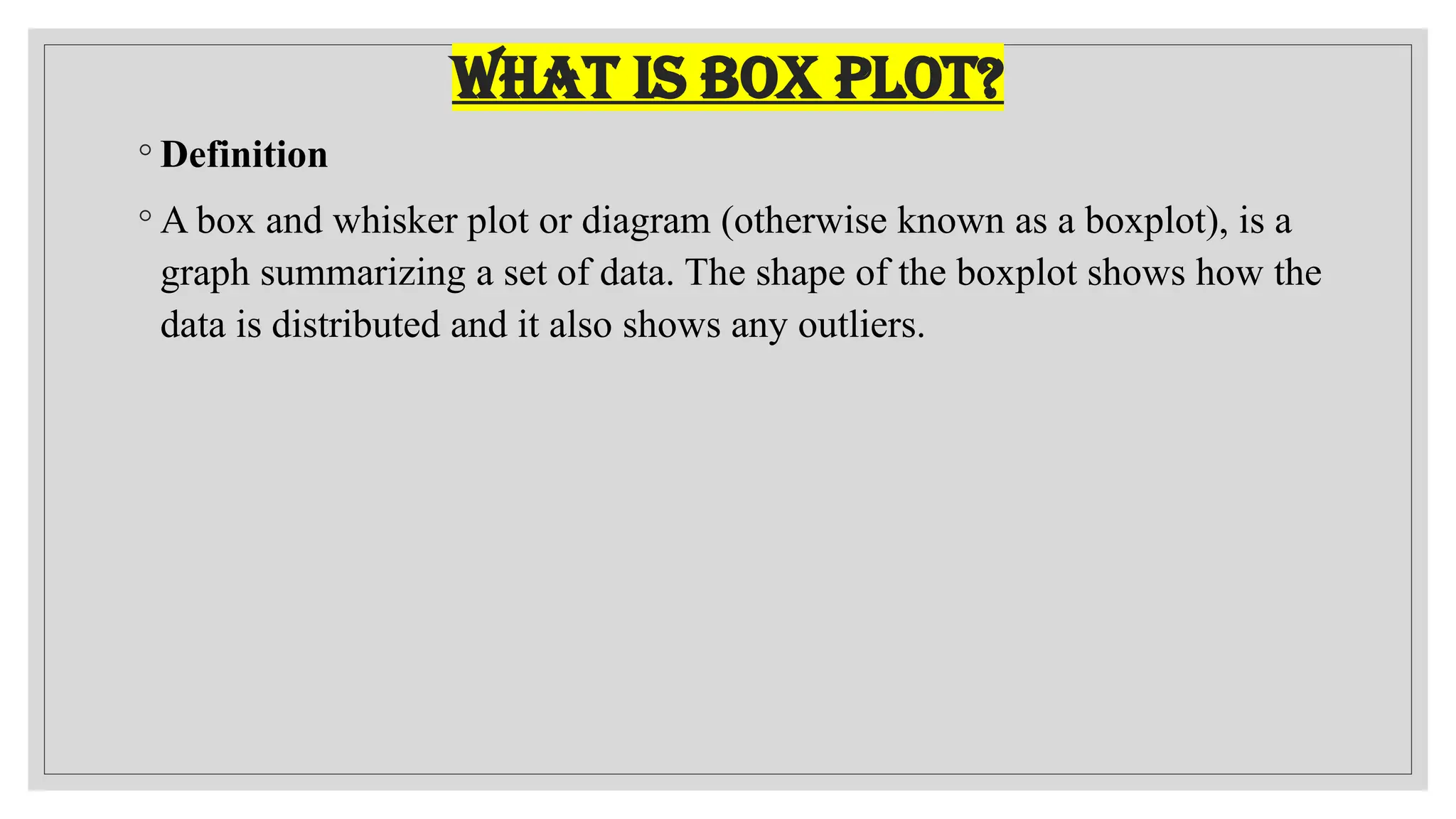 Box Plot in stat using python hypothesis.pptx