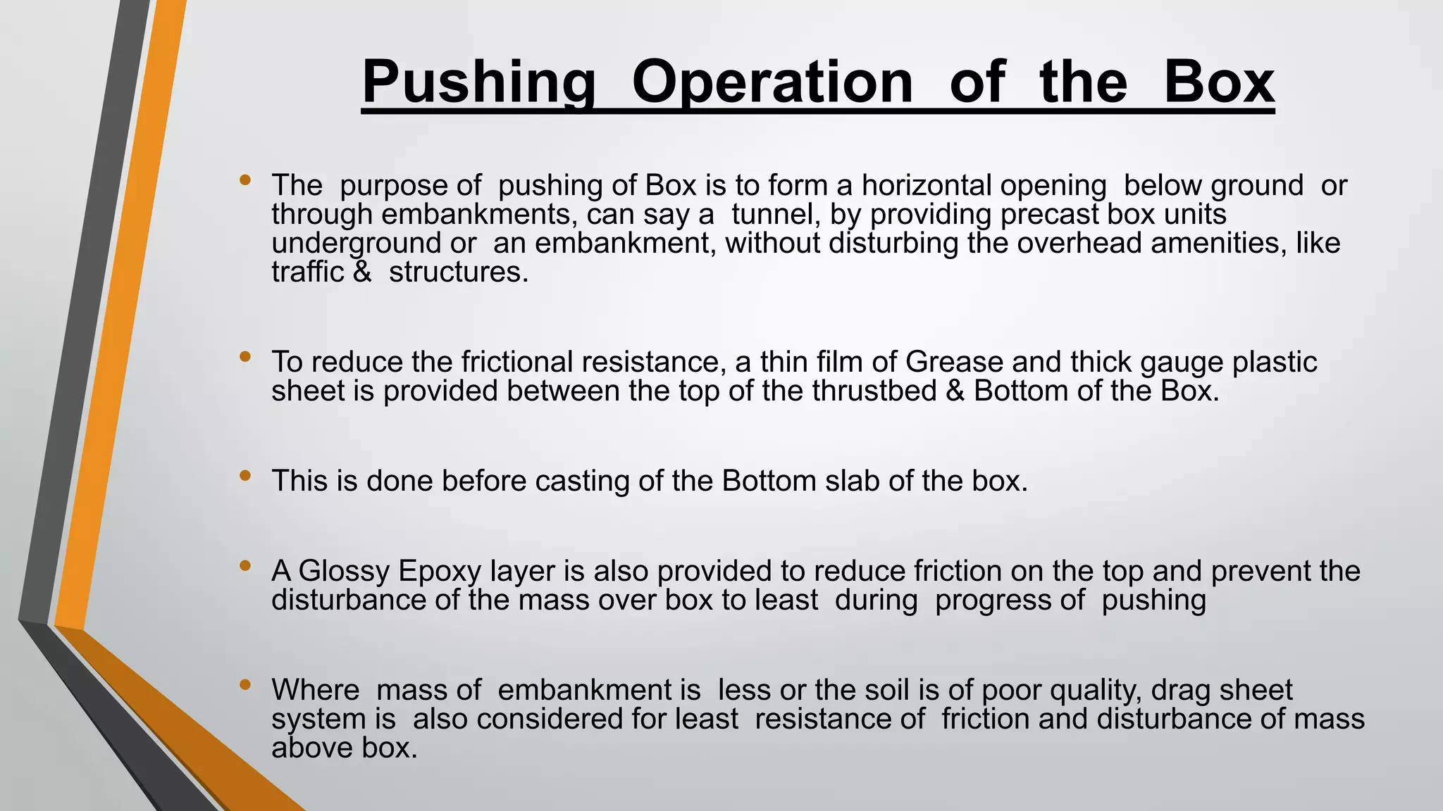 Box Pushing Technique | PDF