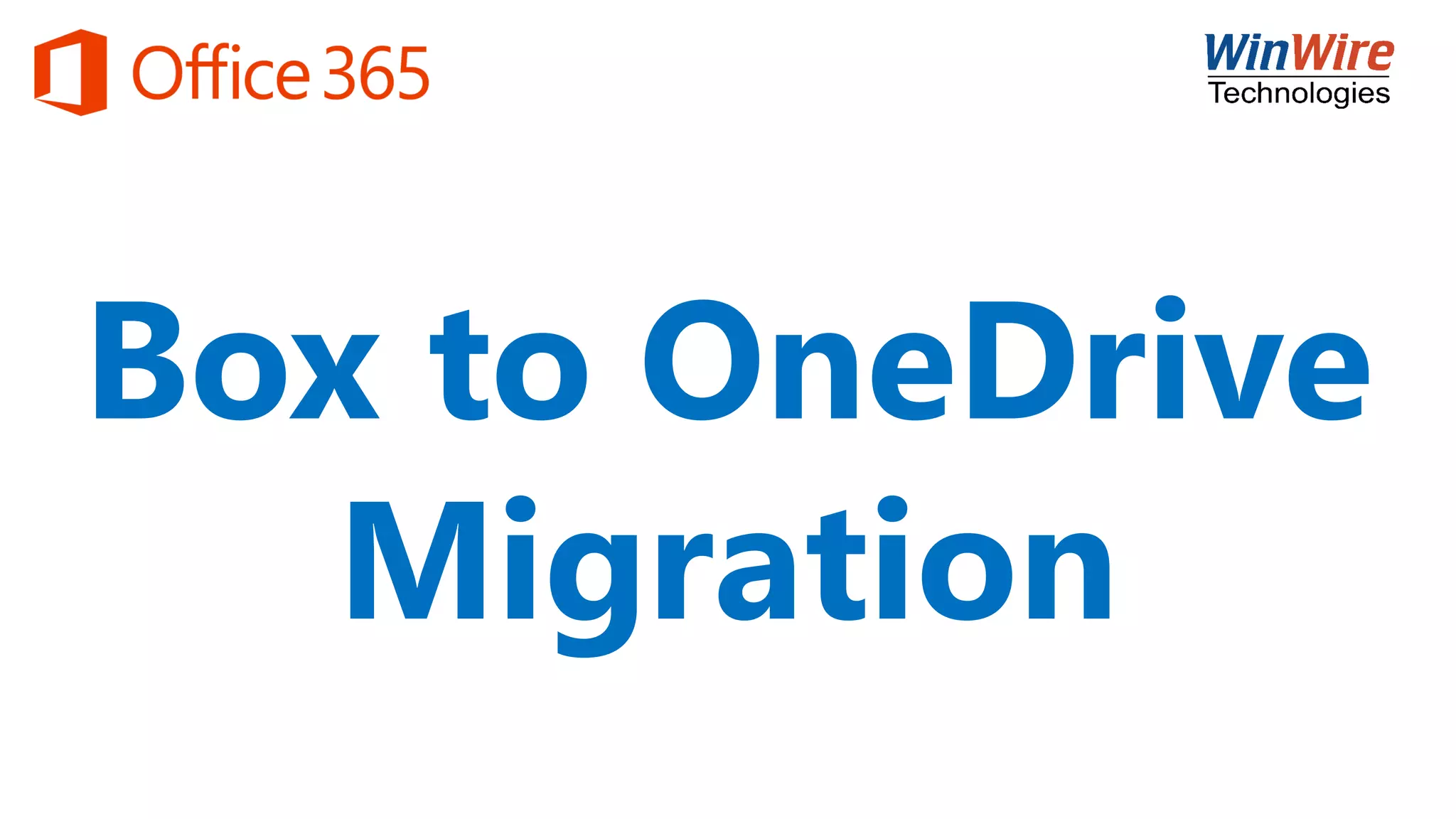 Box to OneDrive Migration | PDF