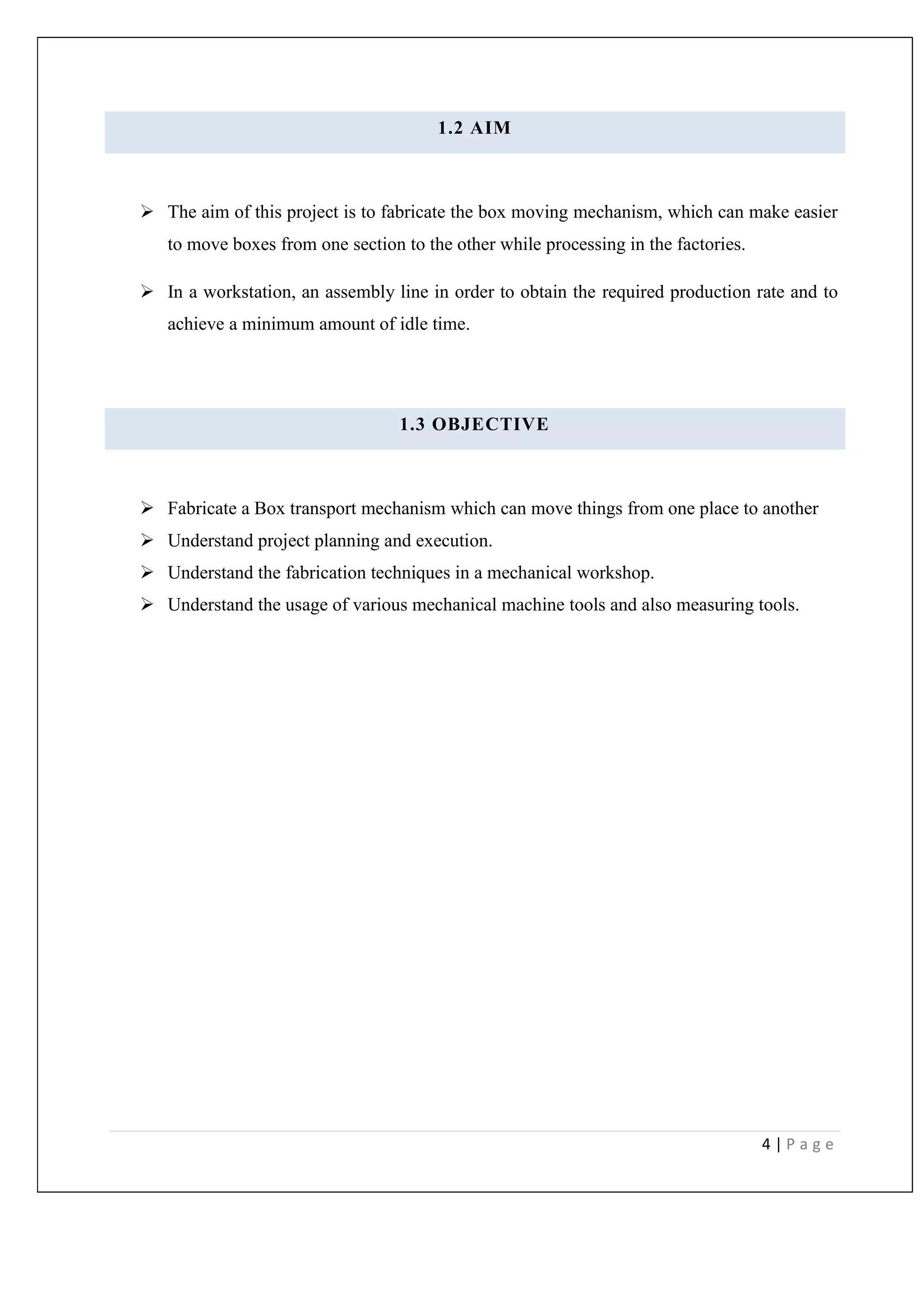 Box transport mechanism | PDF