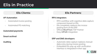 Rossum's Elis Cognitive Data Capture at Boxworks 2018 | PPT
